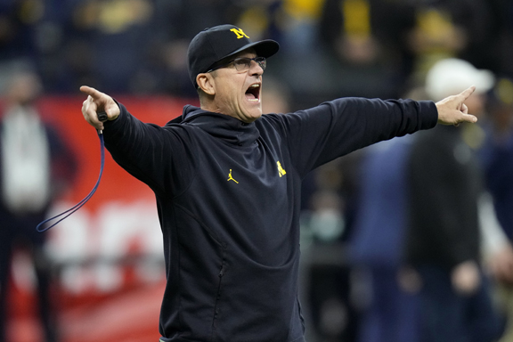 Michigan Wolverines’ Jim Harbaugh named Associated Press national ...
